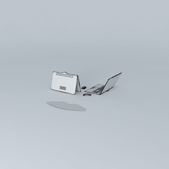 SketchUp Laptop free 3D model | CGTrader
