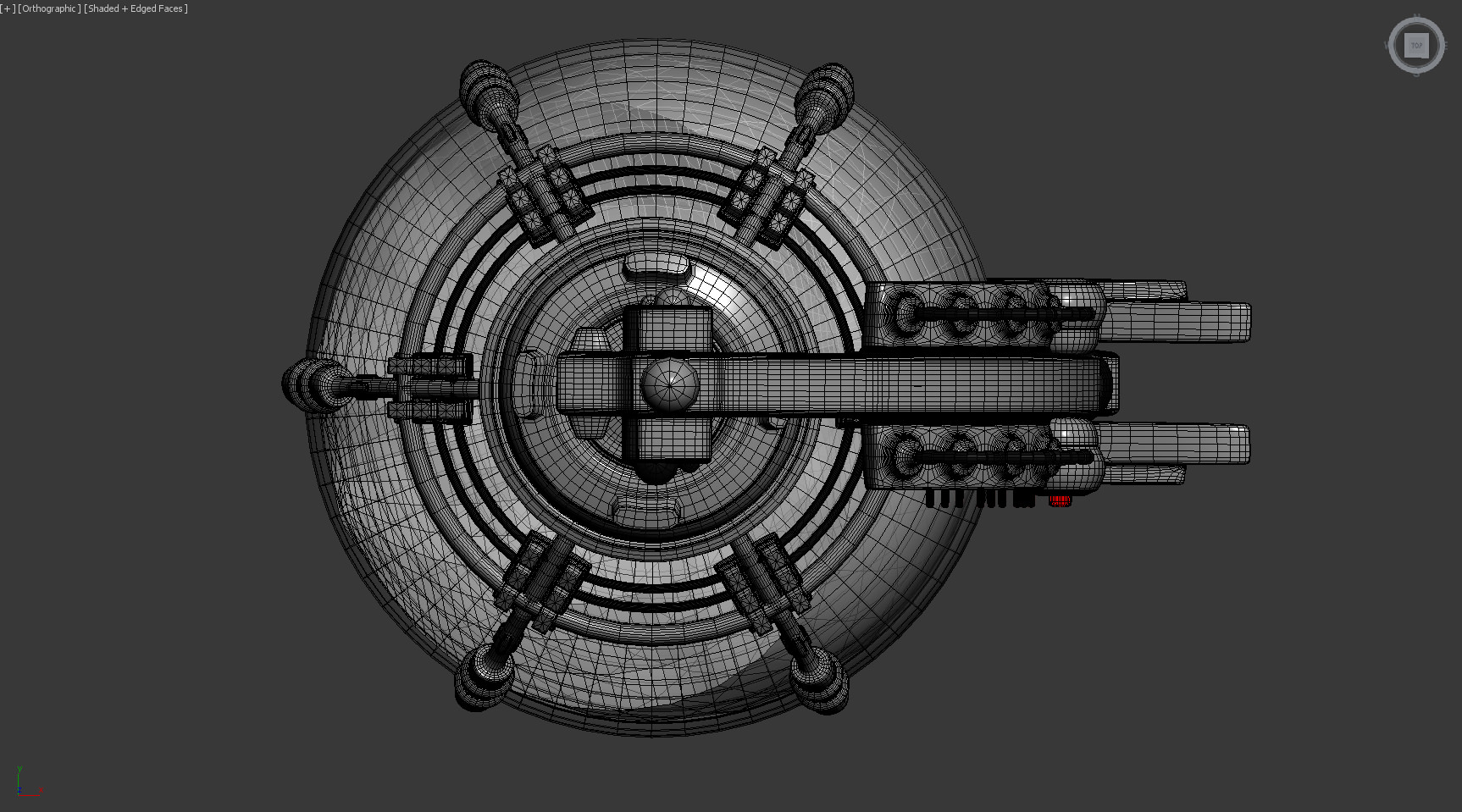 Spherical Capsule 3D model | CGTrader