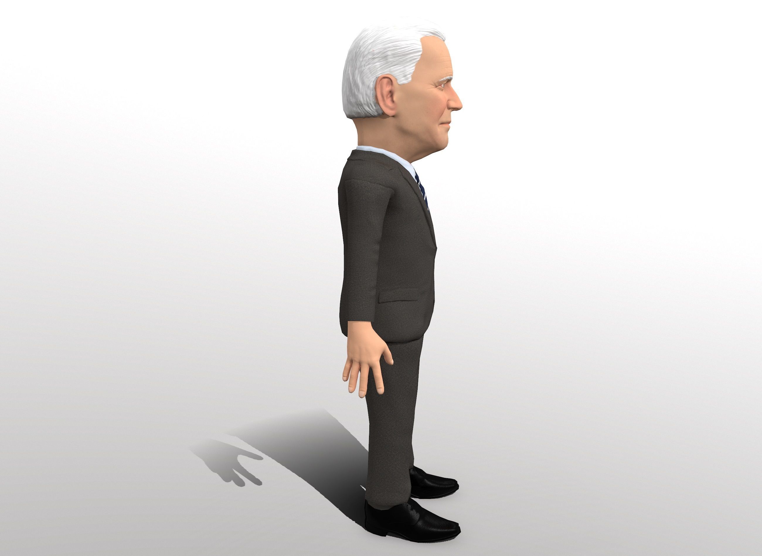 3D model Joe Biden stylized 3D caricature VR / AR / low-poly rigged animated | CGTrader