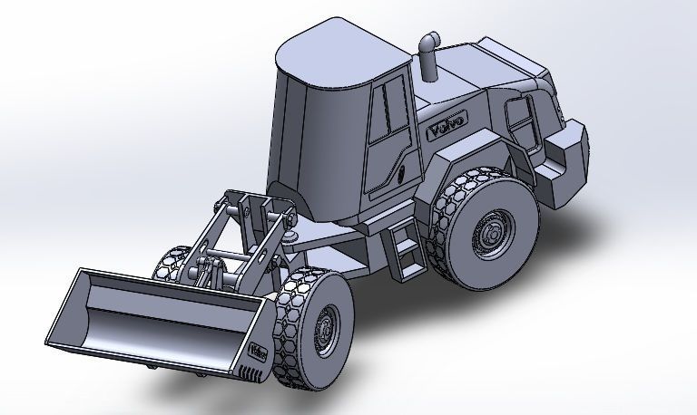 Loader 3D model 3D printable | CGTrader