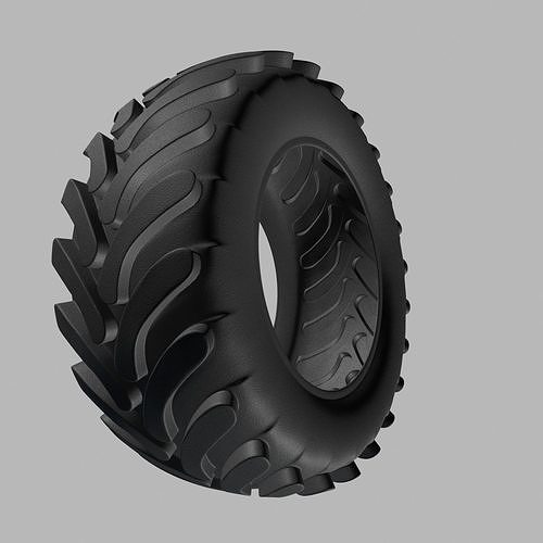 offroad tractor tire or Tyre 3D model | CGTrader