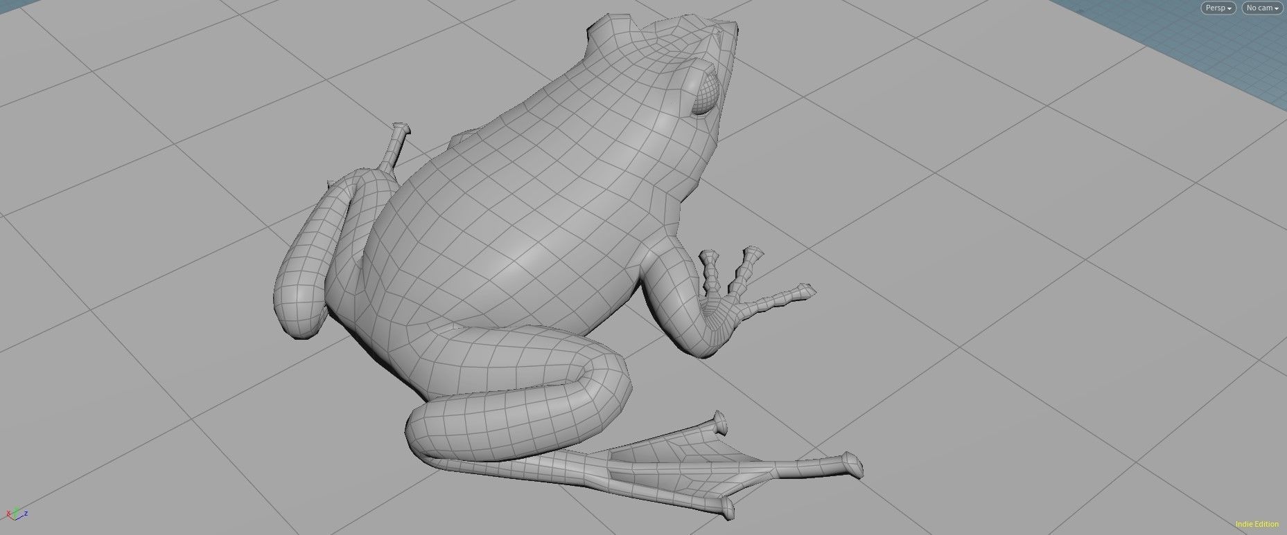 3D model Frog basemesh 5k tris VR / AR / low-poly | CGTrader