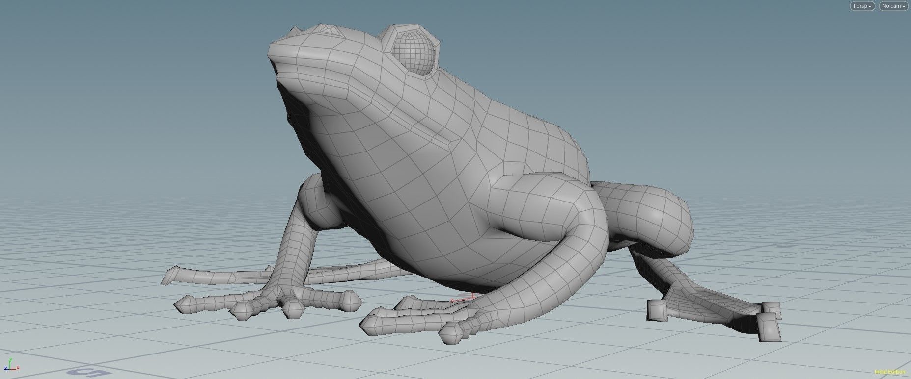 3D model Frog basemesh 5k tris VR / AR / low-poly | CGTrader