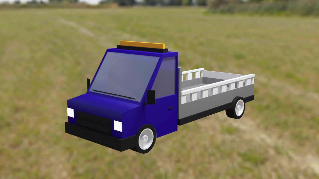 Low Poly Vehicles free VR / AR / low-poly 3D model | CGTrader