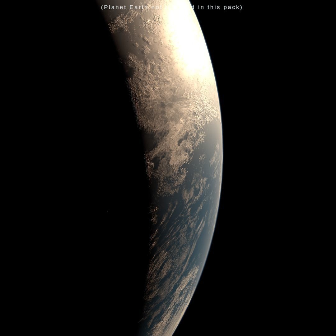 3D model Cloud map pack 10 units 16K VR / AR / low-poly | CGTrader