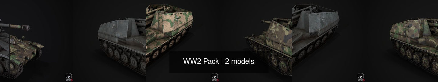 WW2 Pack 3D Model Collection | CGTrader