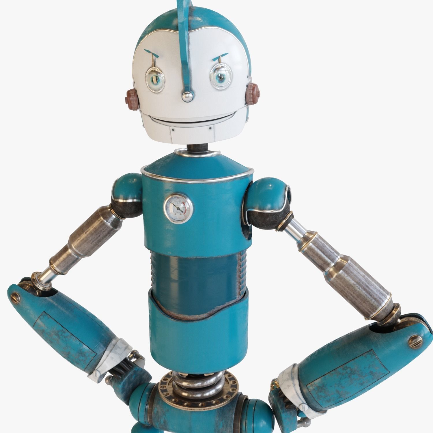 Robot Rodney 3D model | CGTrader