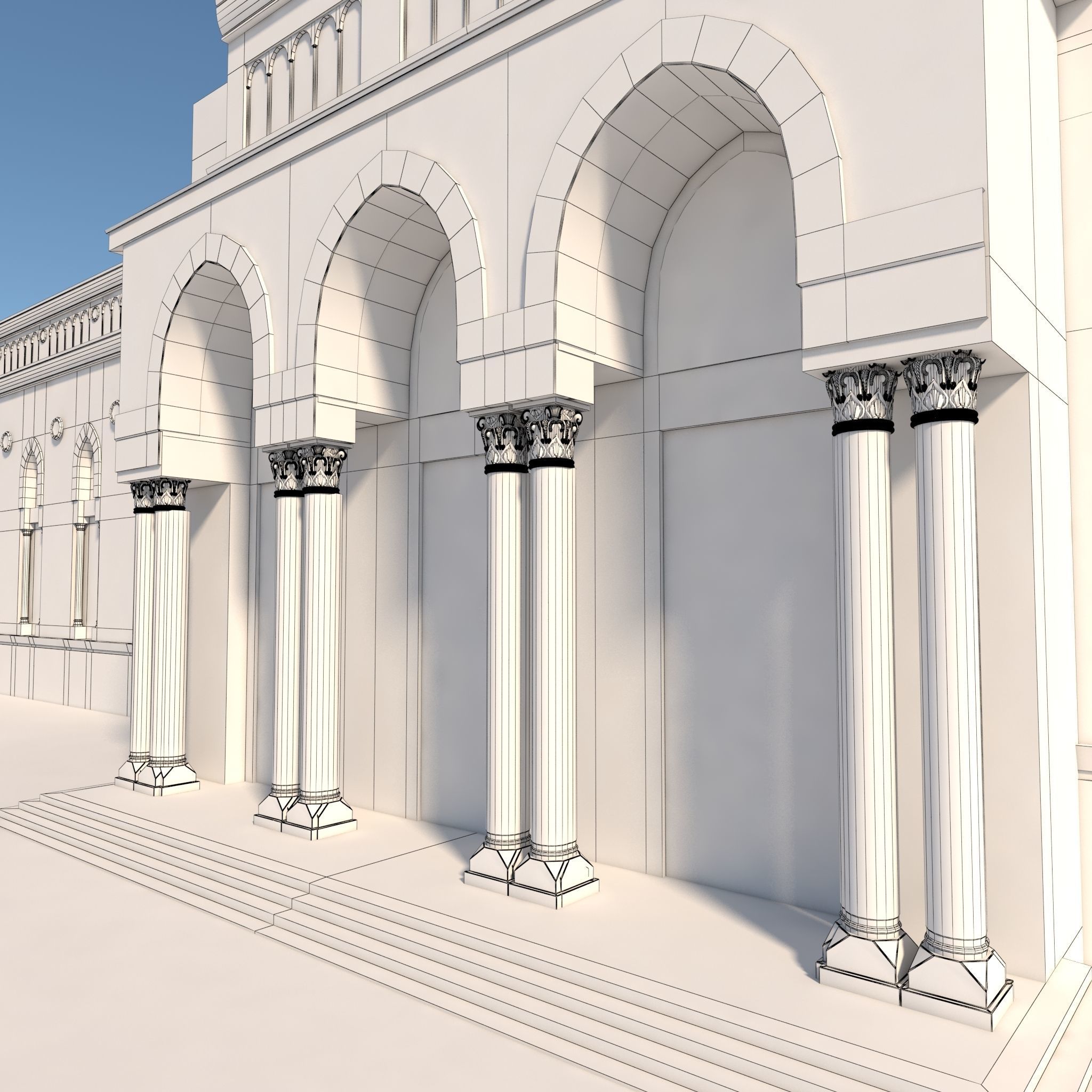 Masjid Nabawi 3D model | CGTrader