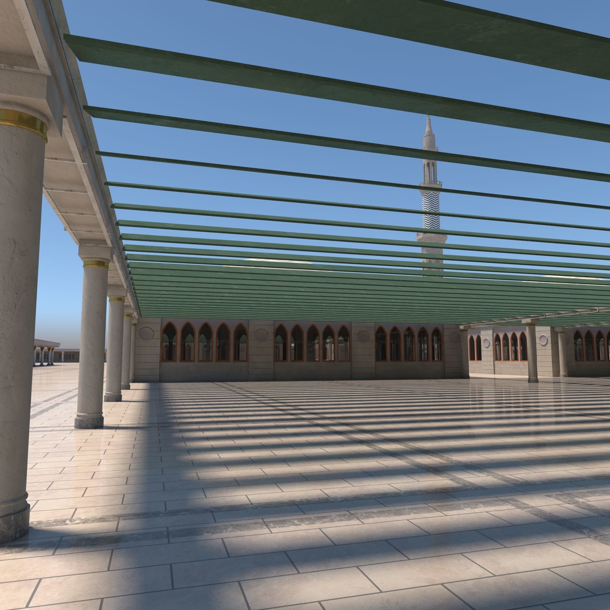 Masjid Nabawi 3D model | CGTrader