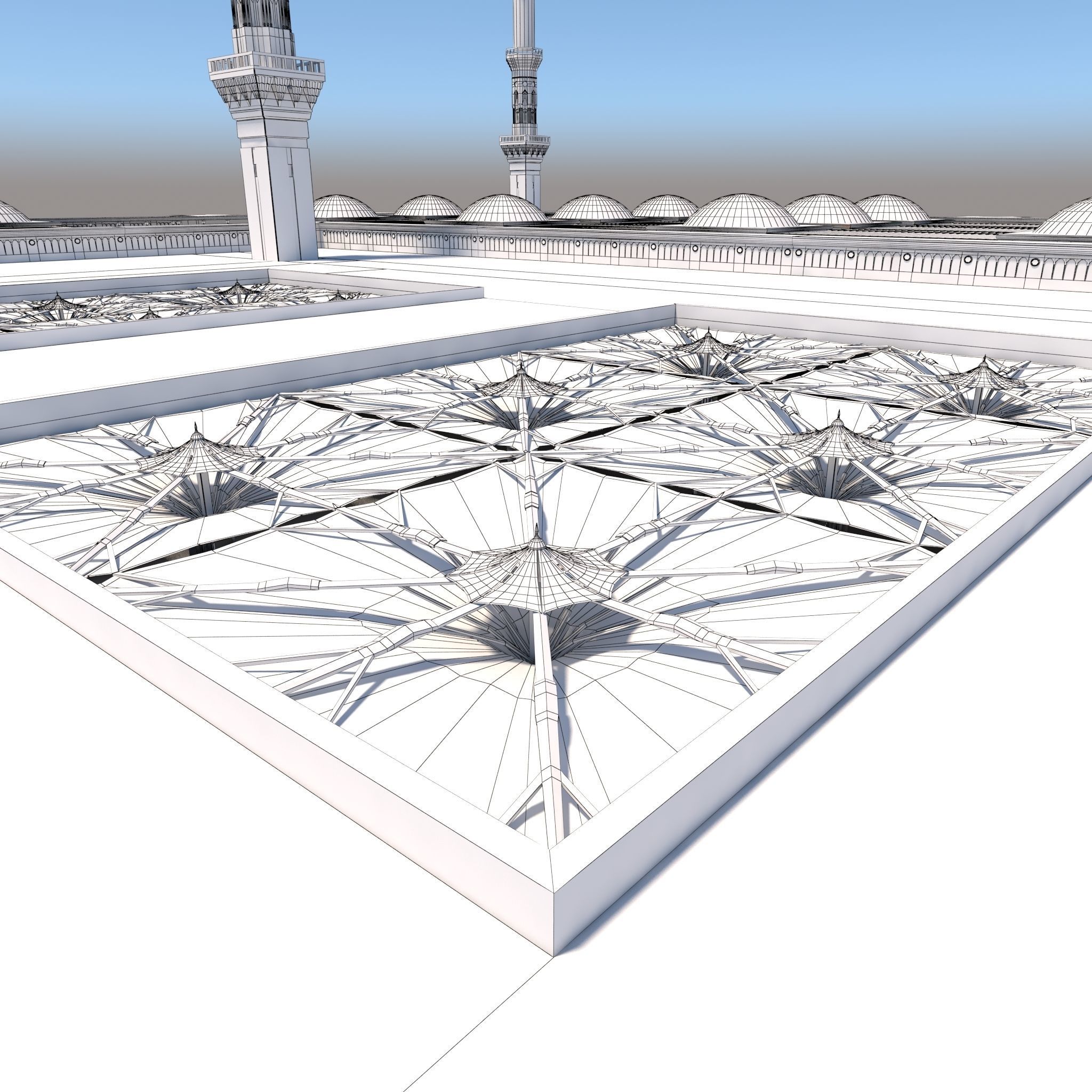 Masjid Nabawi 3D model | CGTrader