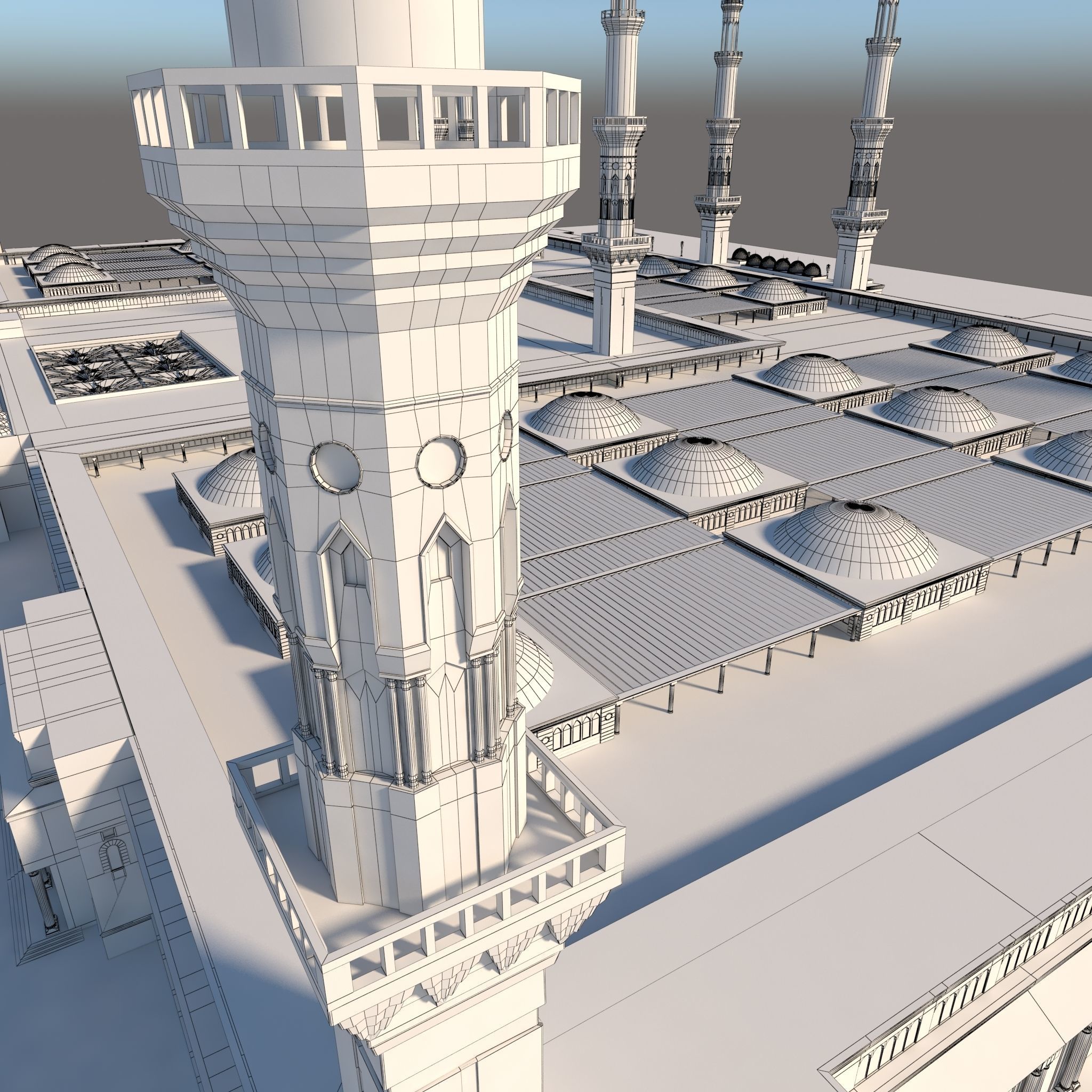 Masjid Nabawi 3D model | CGTrader