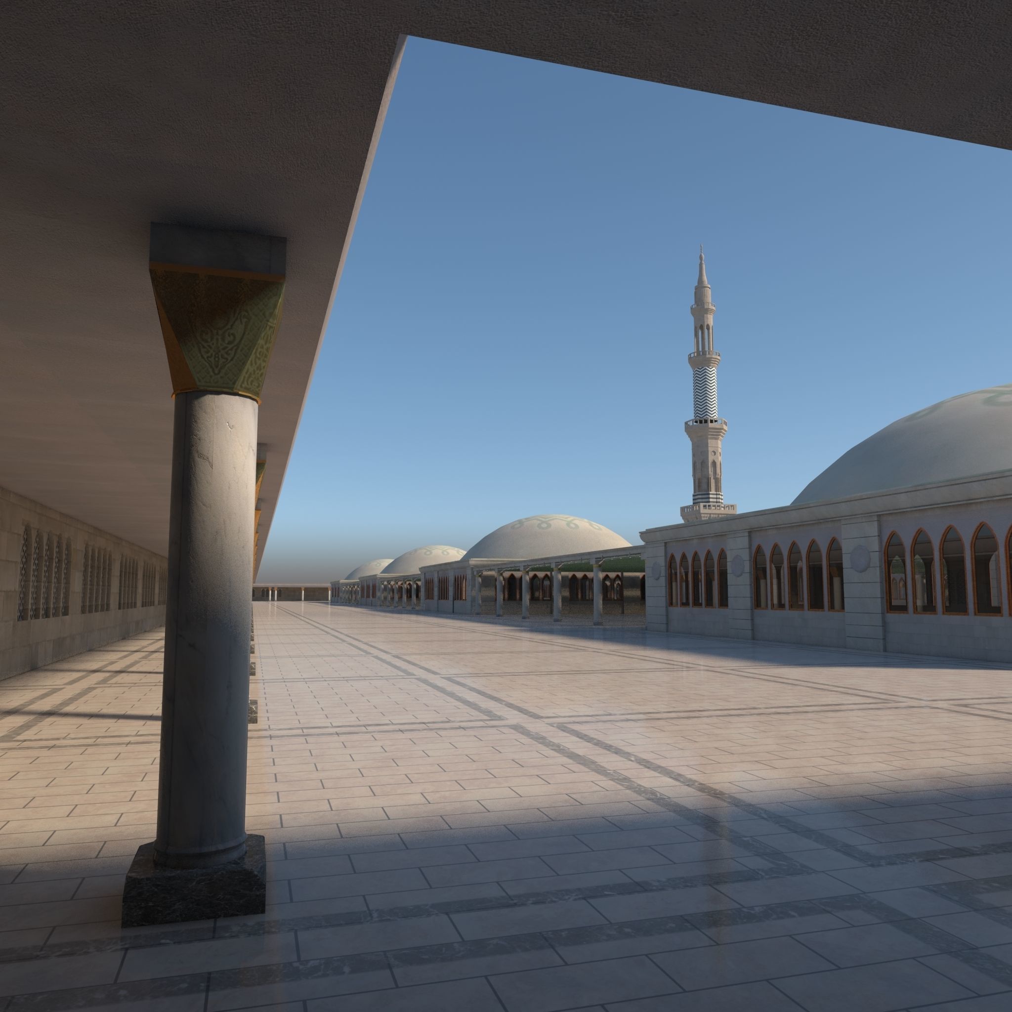 Masjid Nabawi 3D model | CGTrader