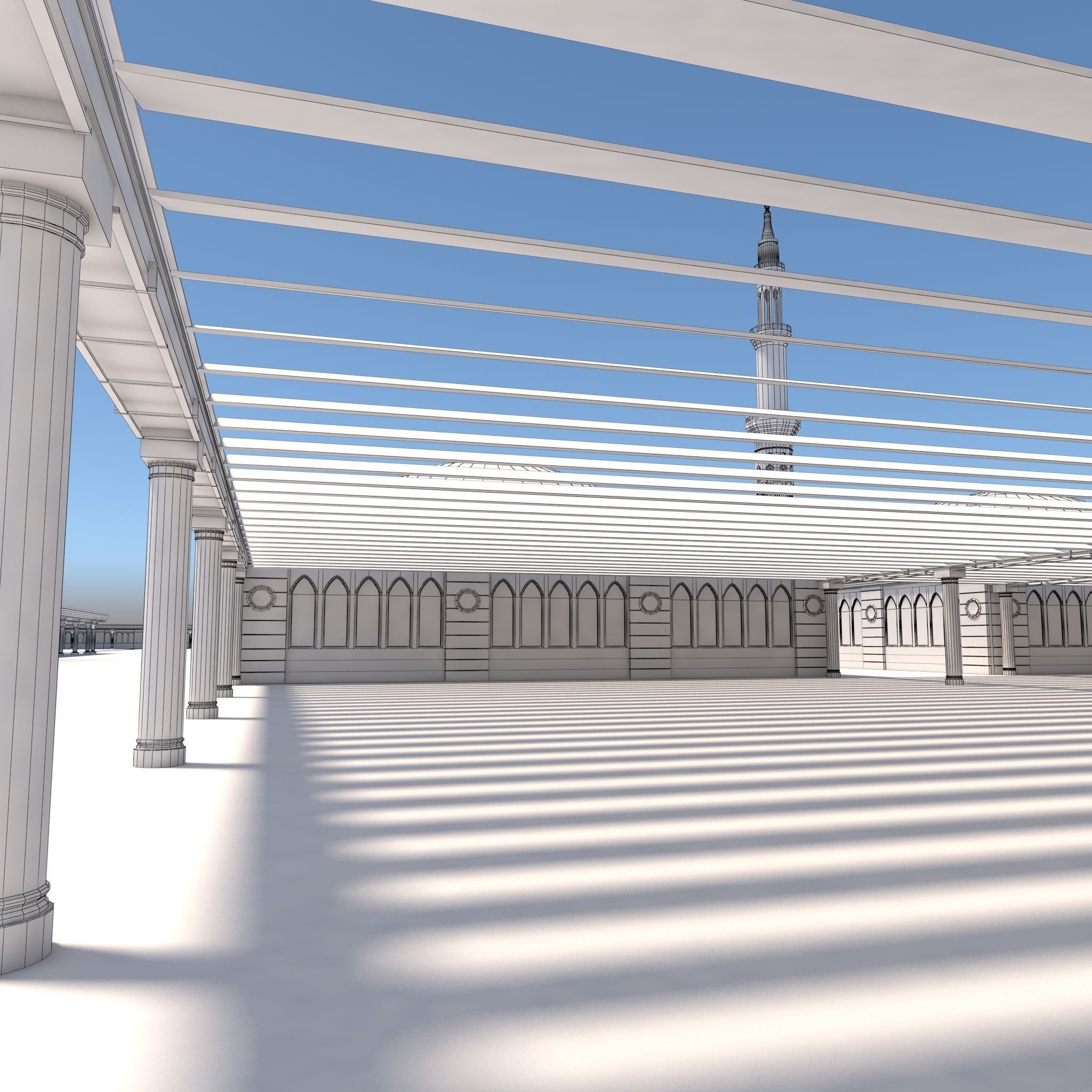 Masjid Nabawi 3D model | CGTrader