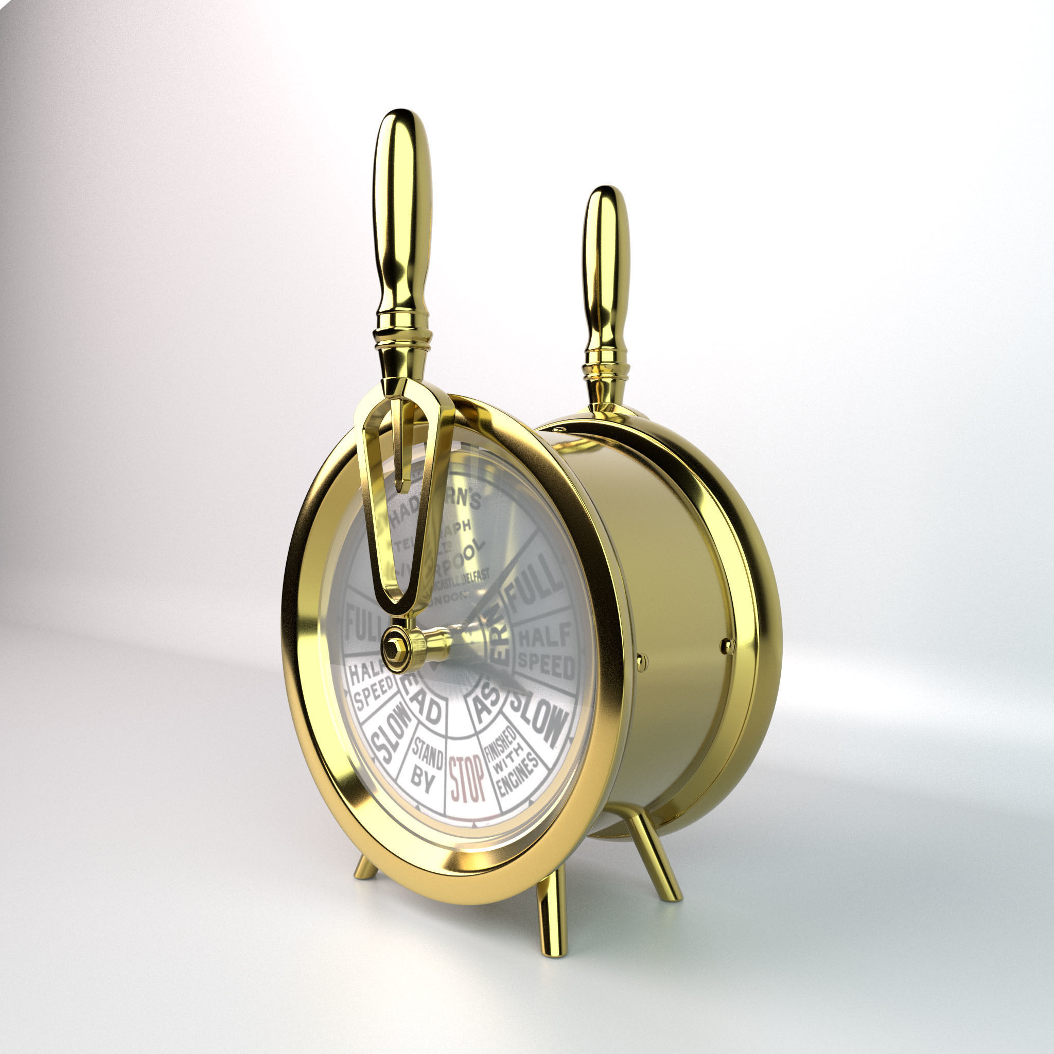 Ship Telegraph 3D model | CGTrader
