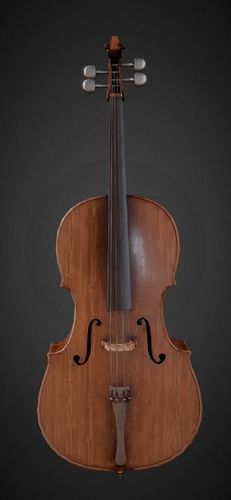3D model Classic Cello PBR VR / AR / low-poly | CGTrader