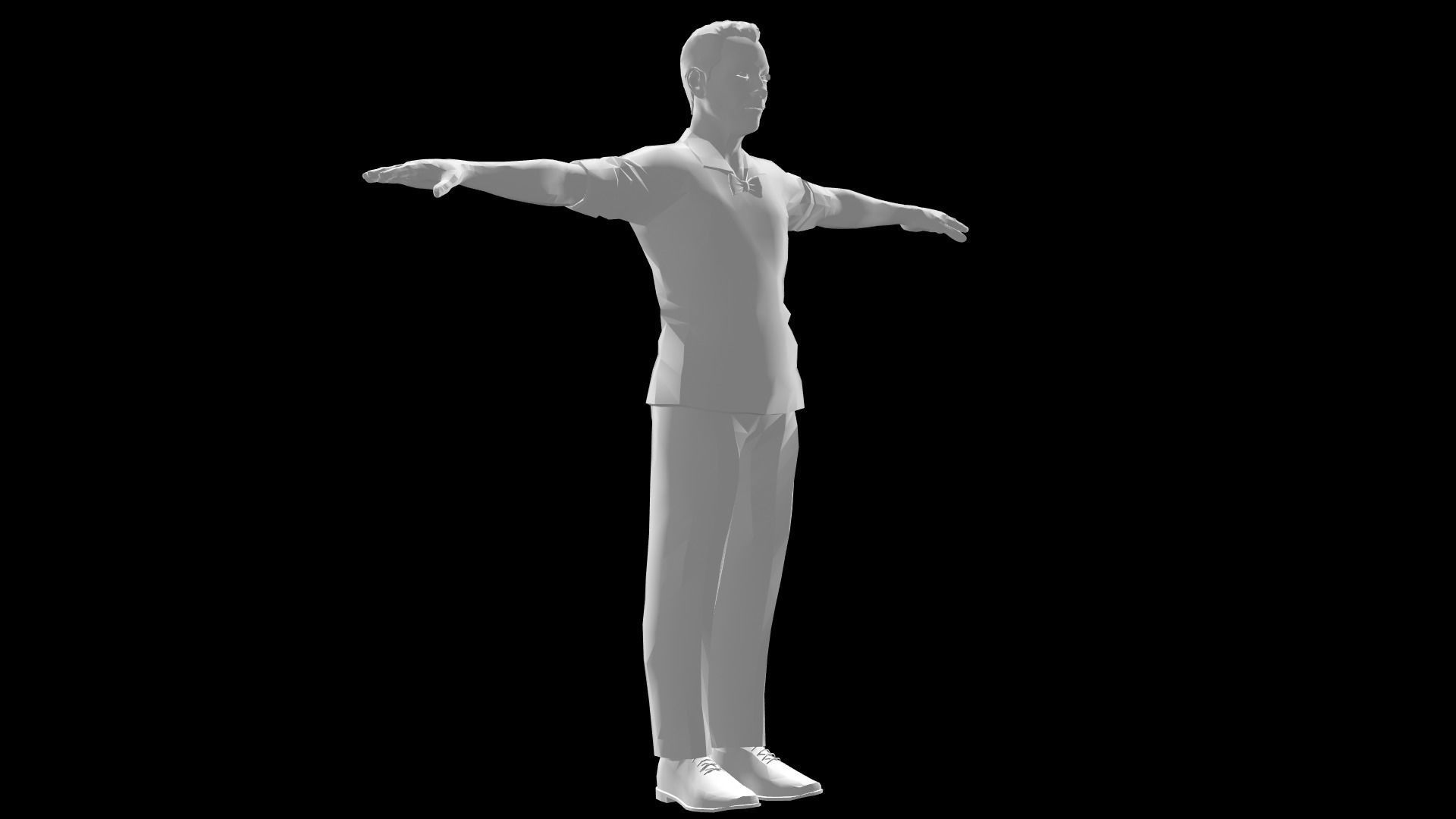 3D model Boxing Referee VR / AR / low-poly rigged animated | CGTrader