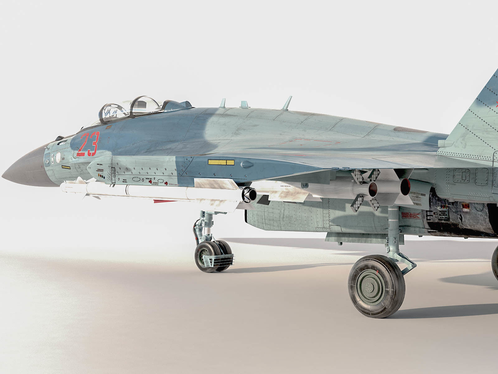 Sukhoi Su-35 Flanker-E 3D model | CGTrader
