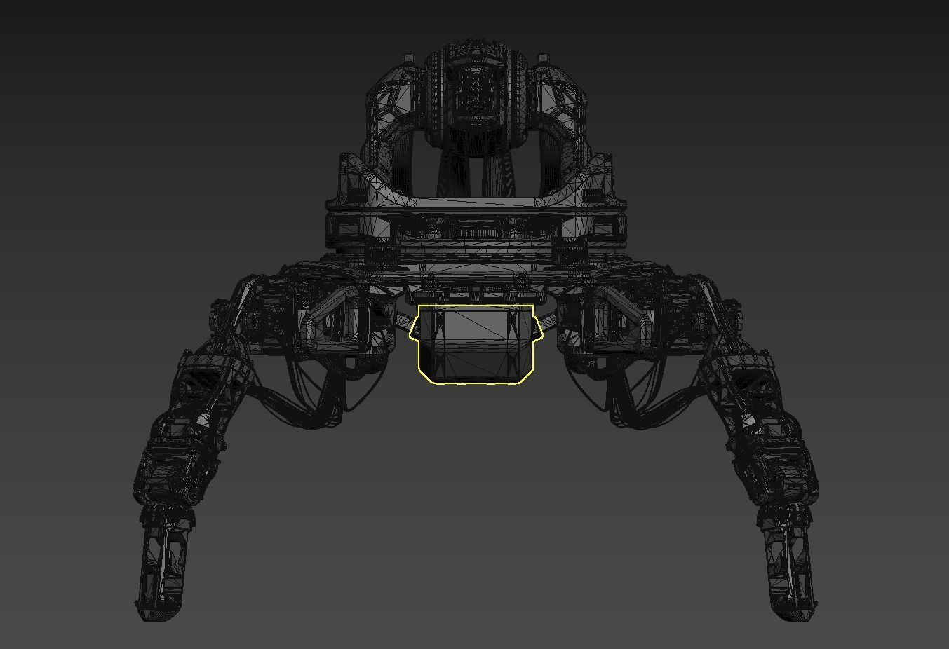 Sci-fi Turret robot 3D model | CGTrader