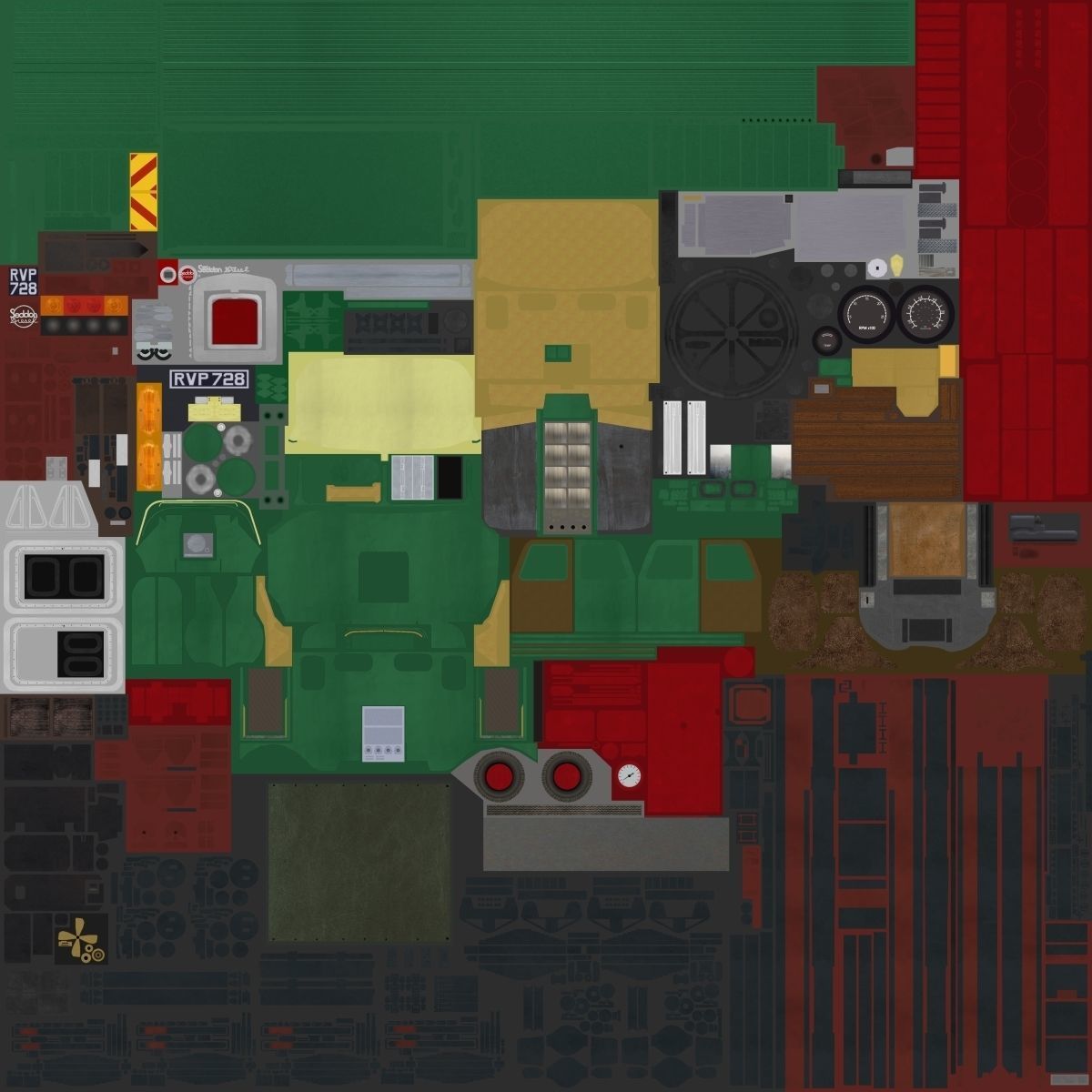 3D model Seddon DD8 Lorry VR / AR / low-poly | CGTrader