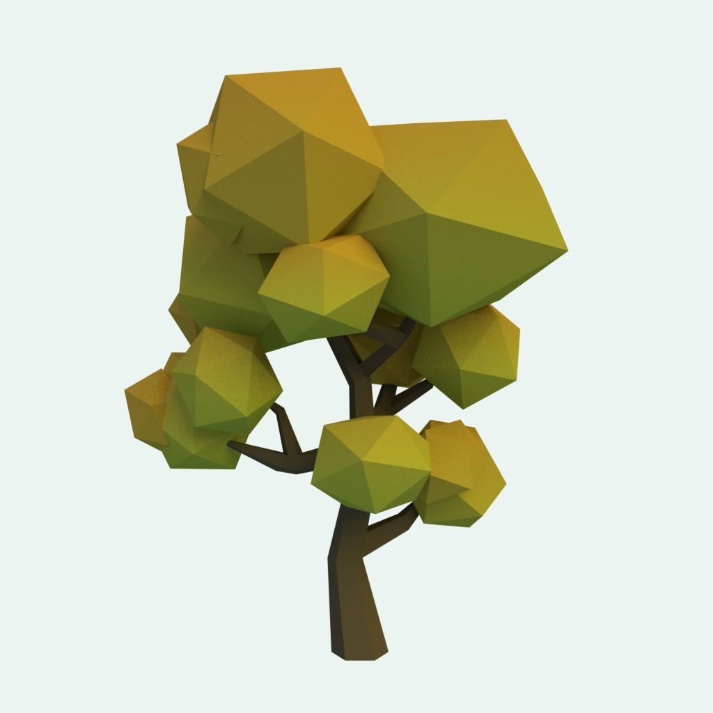 3D model Forest Assets - Trees Pack Low-Poly Rocks and Grass VR / AR ...
