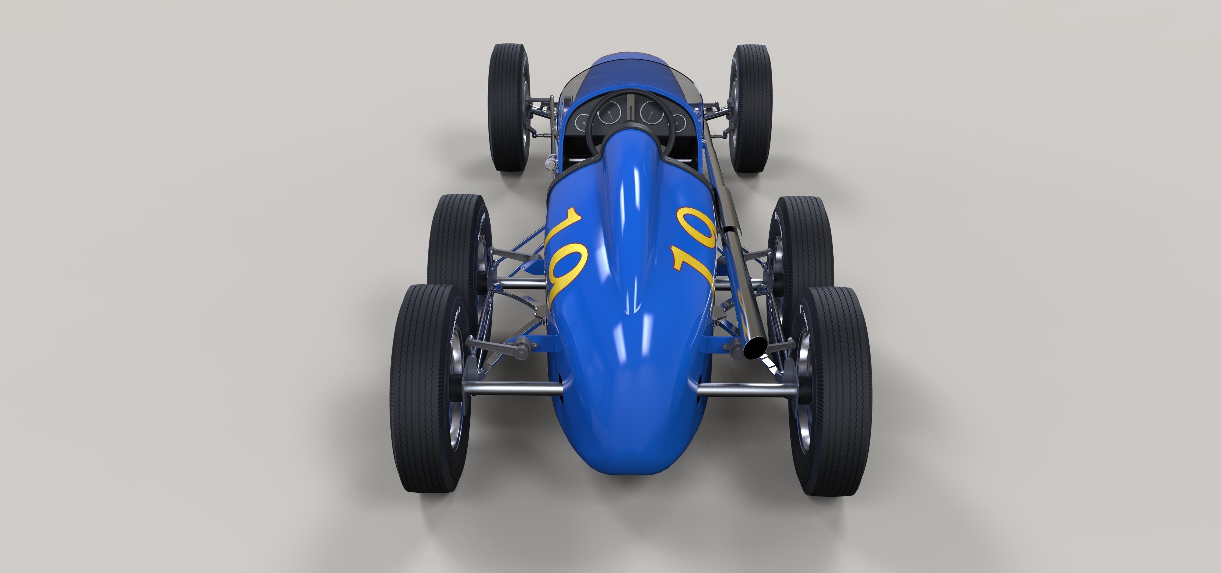Pat Clancy Special six-wheeler Formula One 3D model | CGTrader