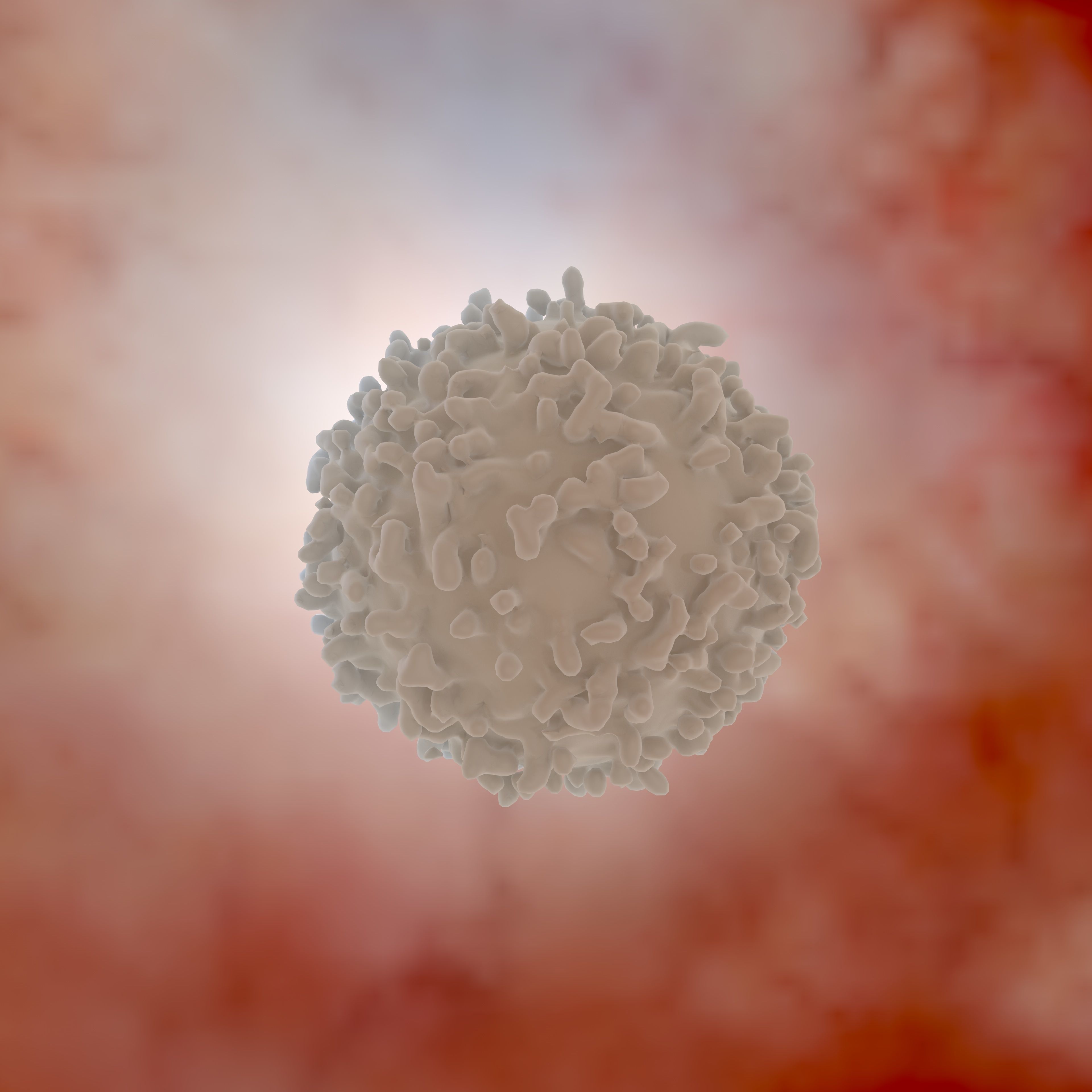 White blood cell 3D model | CGTrader