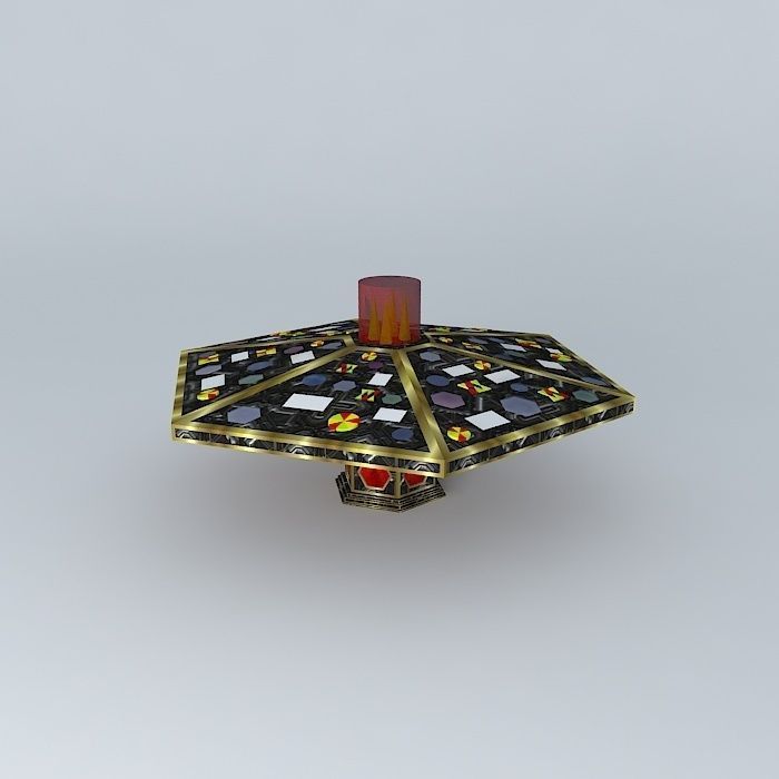 A GOTHIC TARDIS Console free 3D model | CGTrader