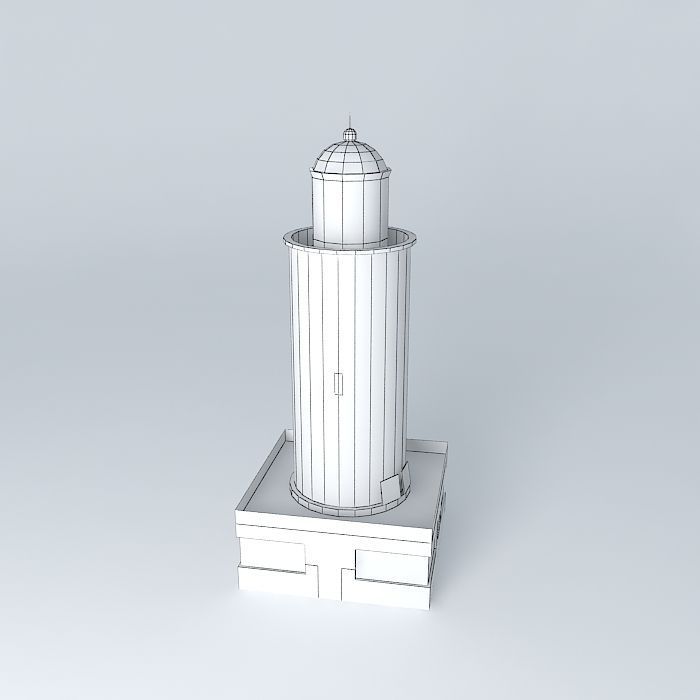 Small Stone Lighthouse free VR / AR / low-poly 3D model | CGTrader