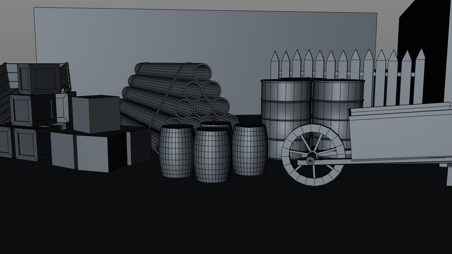 Game assets free VR / AR / low-poly 3D model | CGTrader