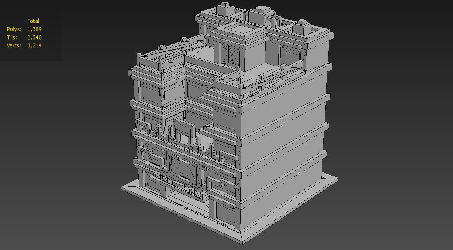 3D model House Voxel - 5 VR / AR / low-poly | CGTrader