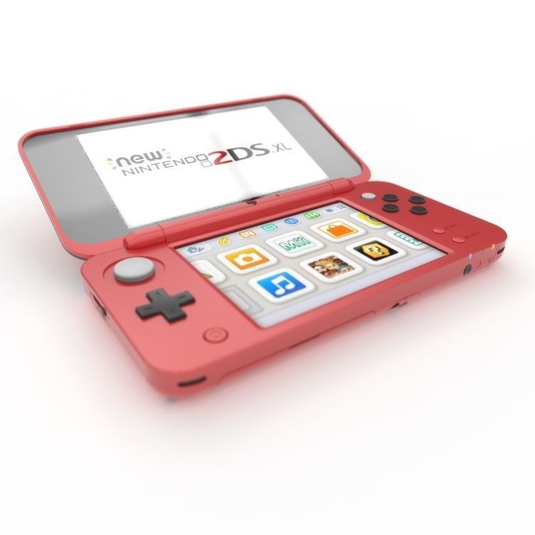 Nintendo 2DS XL 3D model | CGTrader