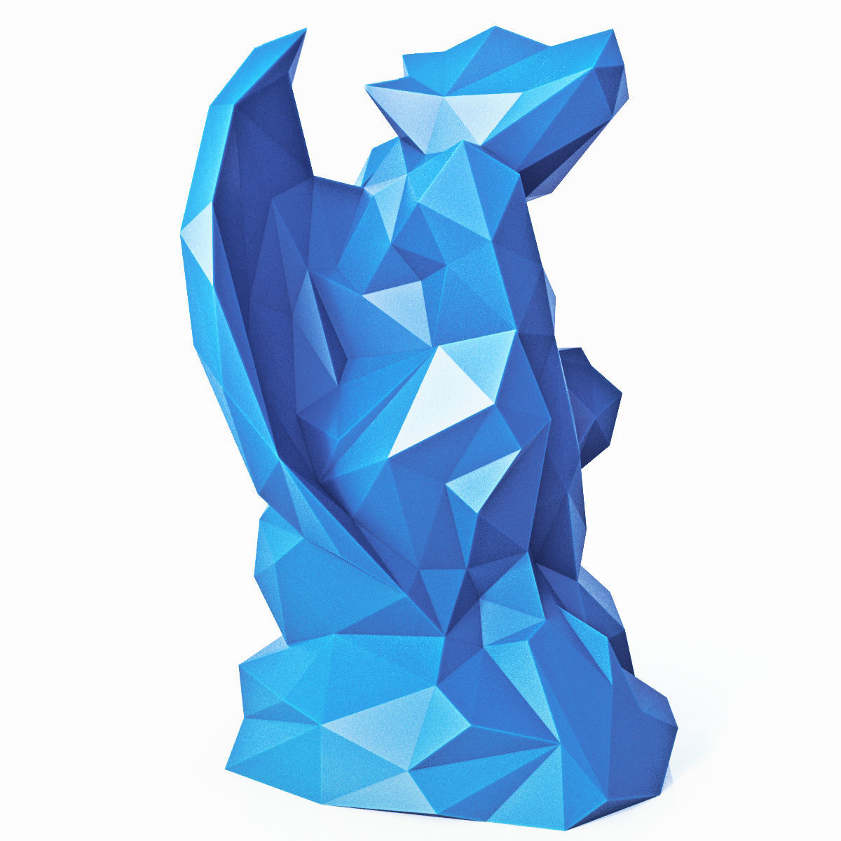 3D model Gargoyle Low Poly VR / AR / low-poly | CGTrader