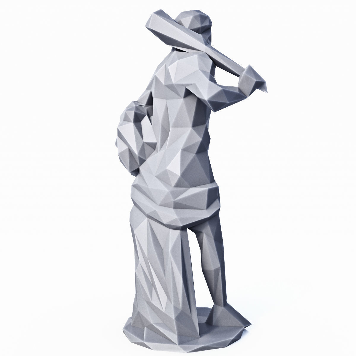 3D model Hercules Low Poly VR / AR / low-poly | CGTrader