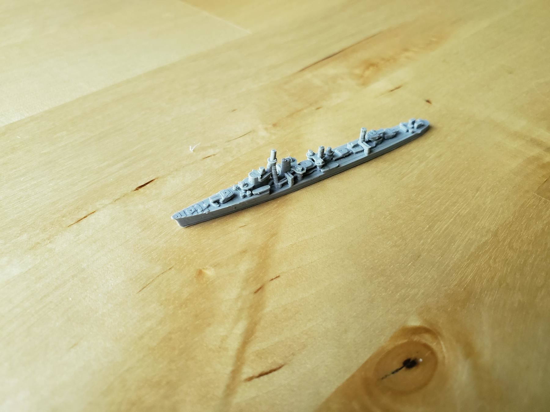 Japanese Yugumo Class Destroyer Warship 3D model 3D printable | CGTrader