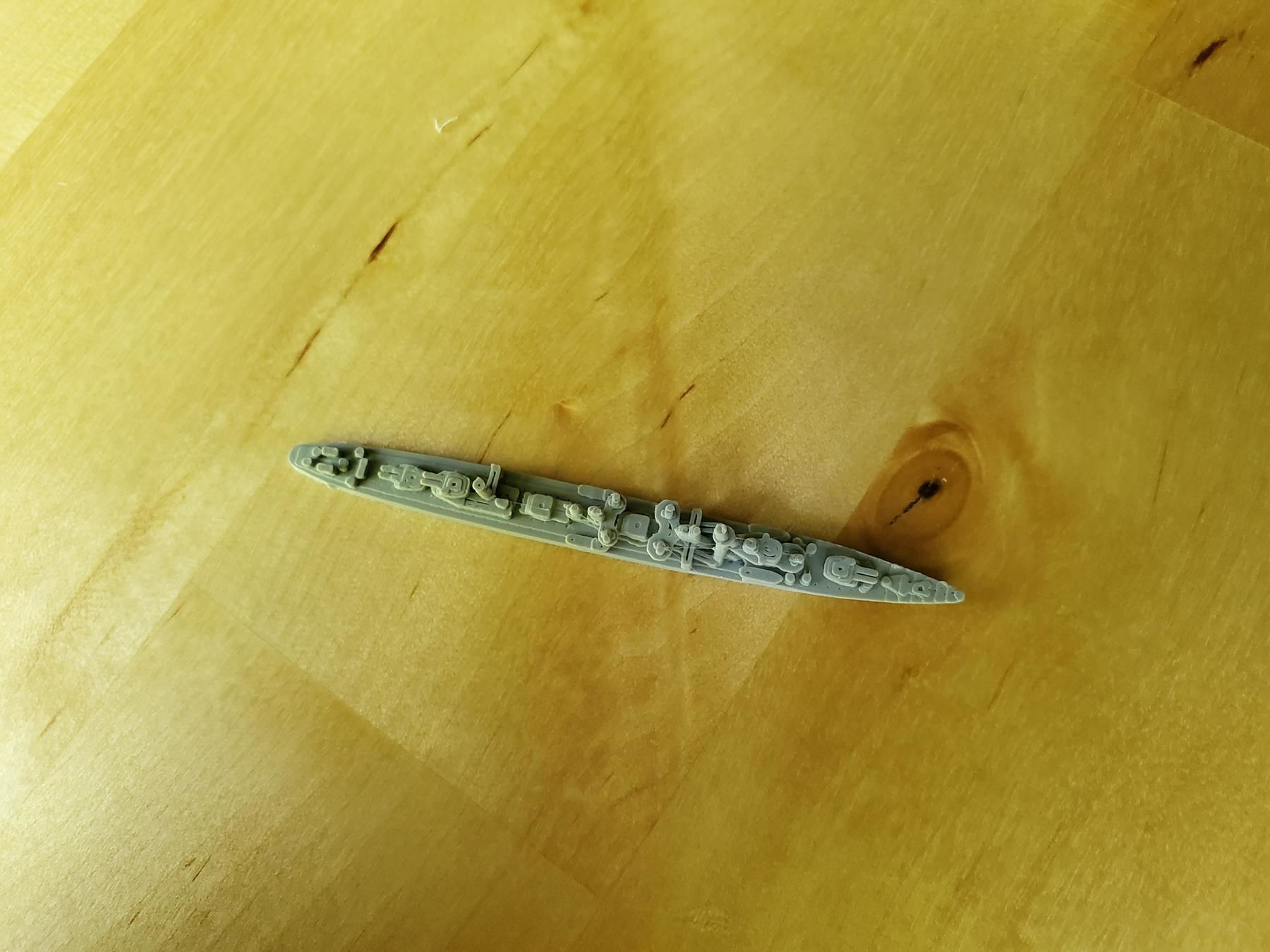 Japanese Yugumo Class Destroyer Warship 3D model 3D printable | CGTrader