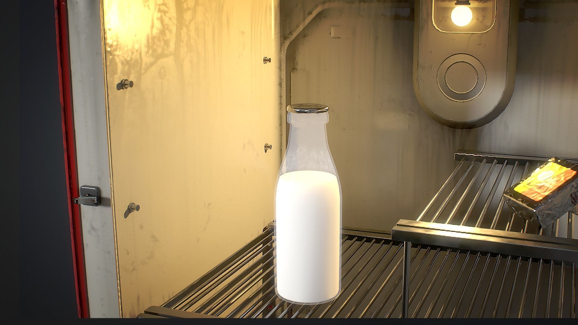 3D model Vintage Soviet Fridge - ZIL Moskva VR / AR / low-poly | CGTrader