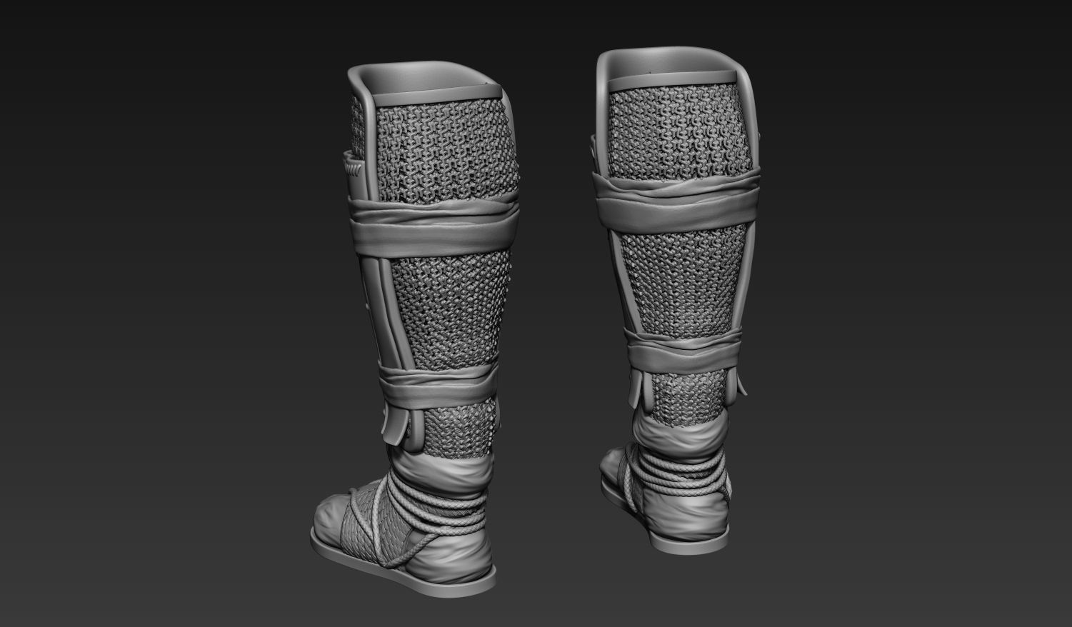 Samurai Boots 3D model | CGTrader