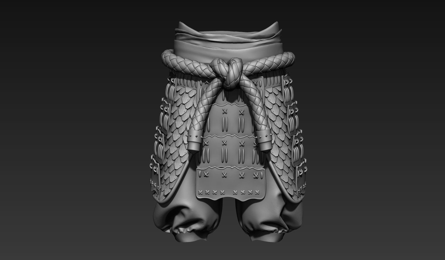 Samurai Leg Armor 3D model | CGTrader