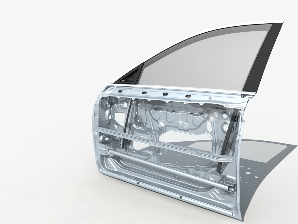 Car Door Structure 01 3D model | CGTrader