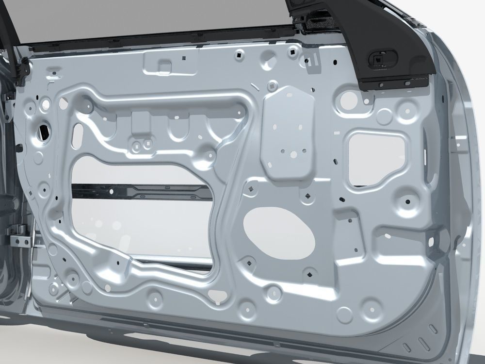 Car Door Structure 03 3D model | CGTrader