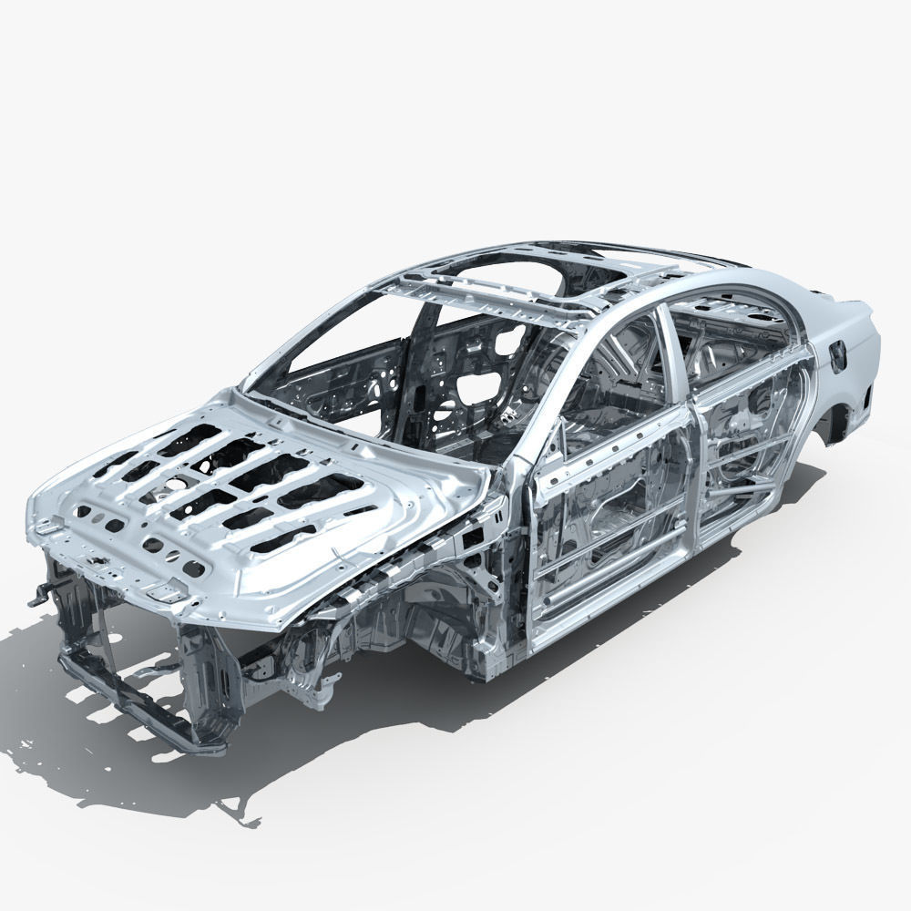 Car Frame 02 3D model | CGTrader