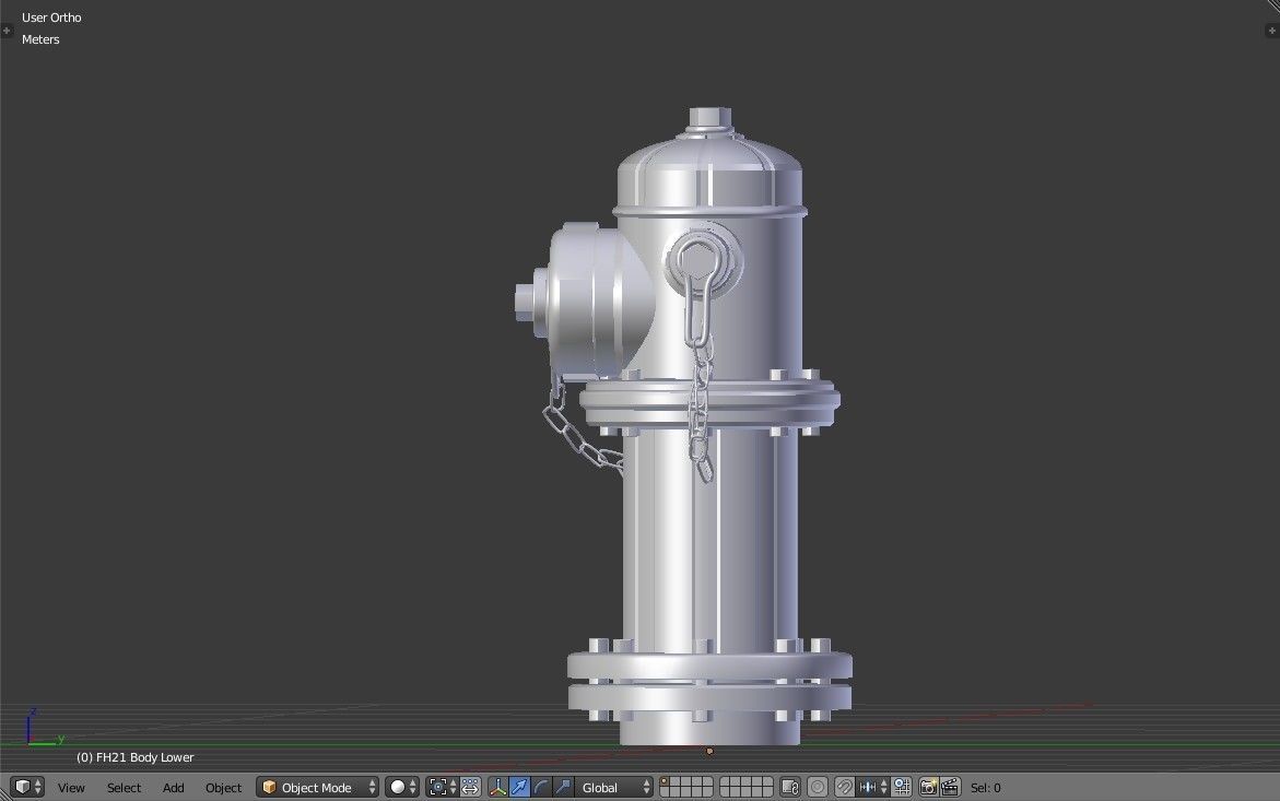 Fire Hydrant 21 - Safety and Emergency Equipment 3D model | CGTrader