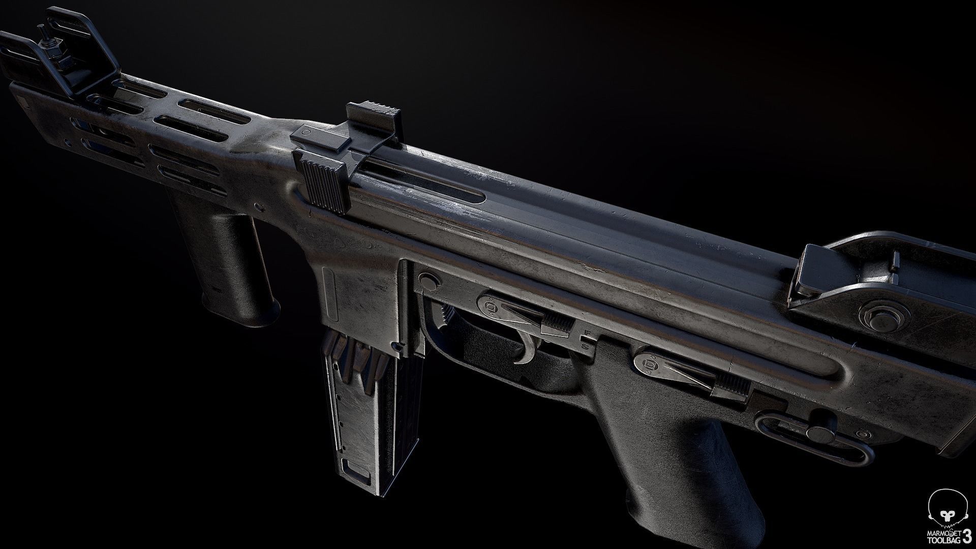 3D model Spectre M4 VR / AR / low-poly | CGTrader