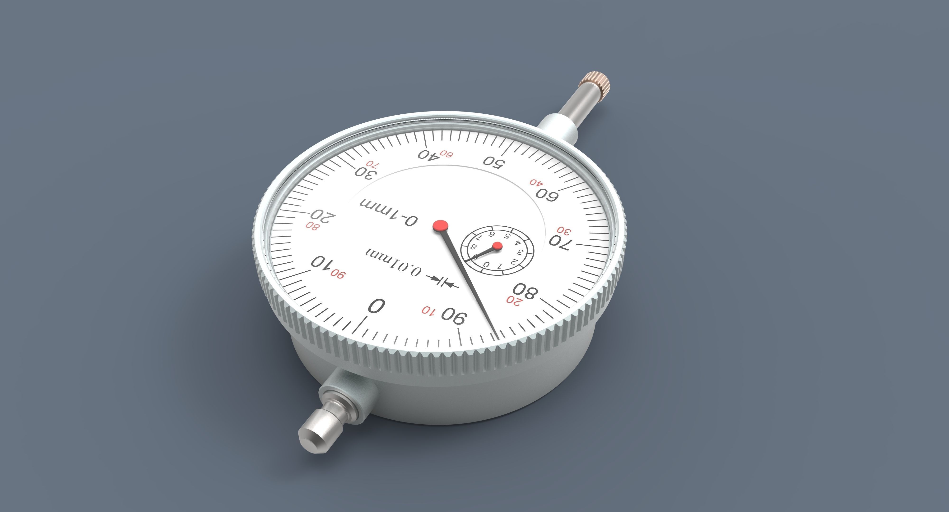 Dial indicator 3D model | CGTrader