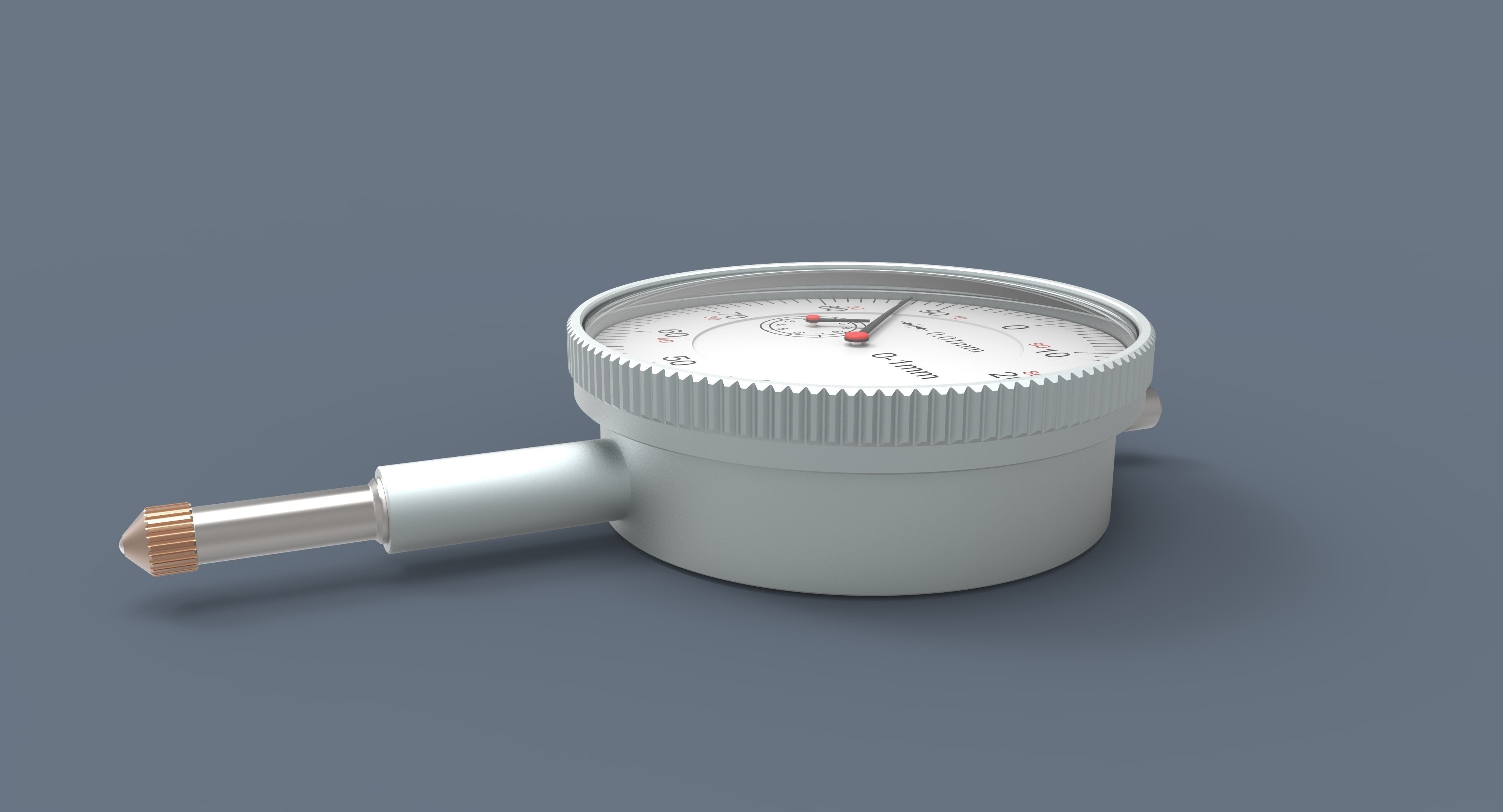 Dial indicator 3D model | CGTrader