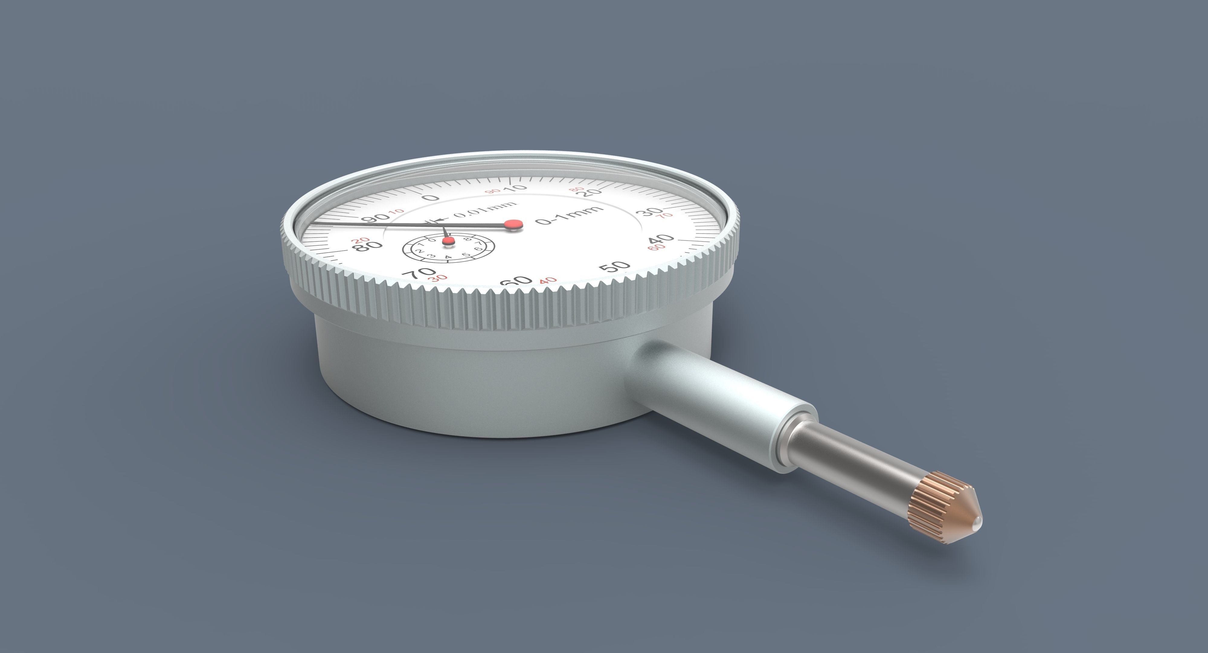 Dial indicator 3D model | CGTrader