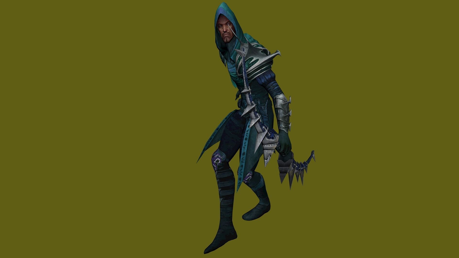 3D model Poison Archer - 3D Warrior Character VR / AR / low-poly | CGTrader