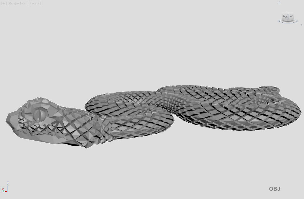 Snake 3D model | CGTrader