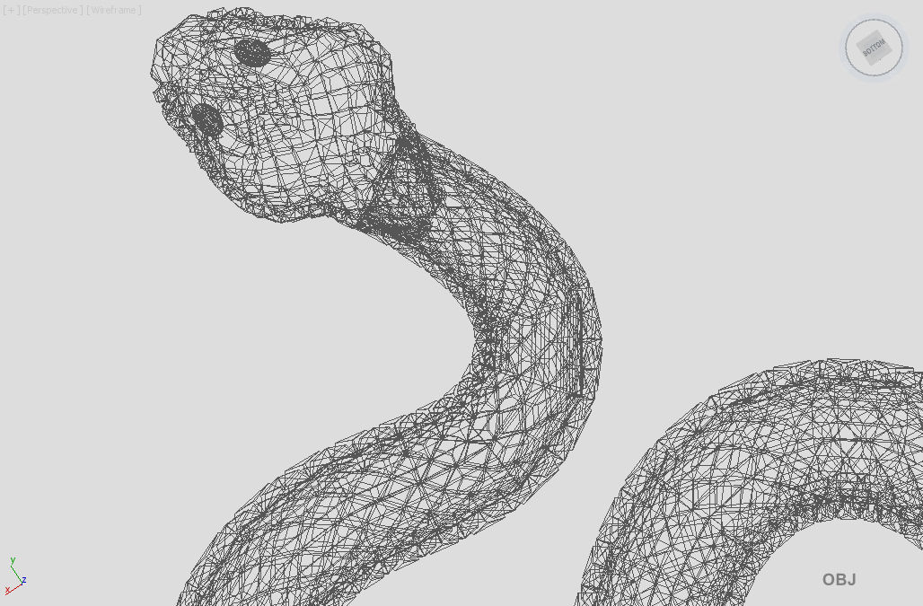 Snake 3D model | CGTrader