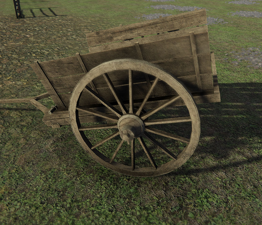 3D model Farm Carts VR / AR / low-poly | CGTrader